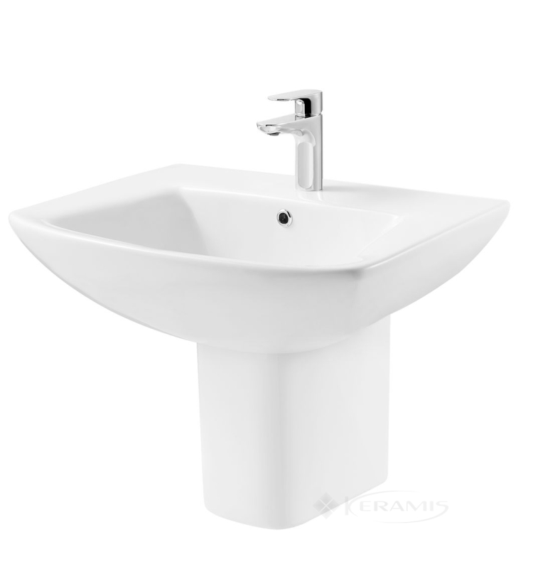 Умывальник Devit Comfort 65x49,5 белый (1110123) – купить в интернет-магазине KERAMIS