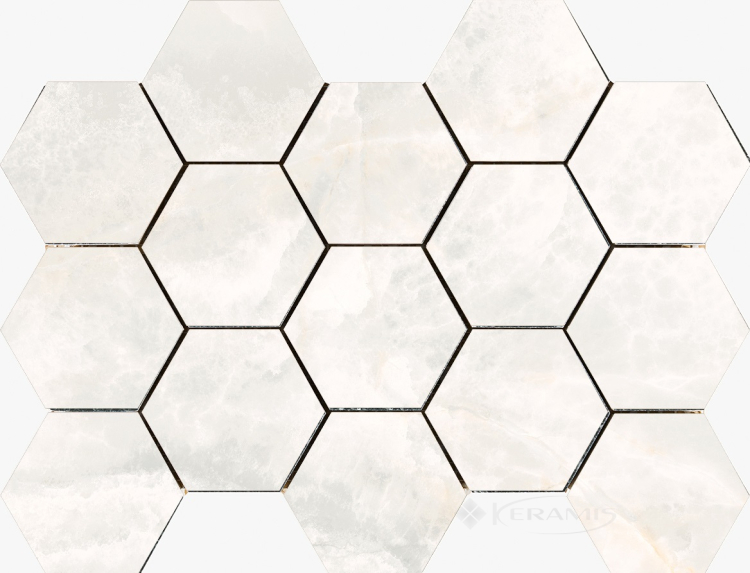 Декор Pamesa Cr. Lux Noor 32,5x22,5 white hexagonos – купить в интернет ...